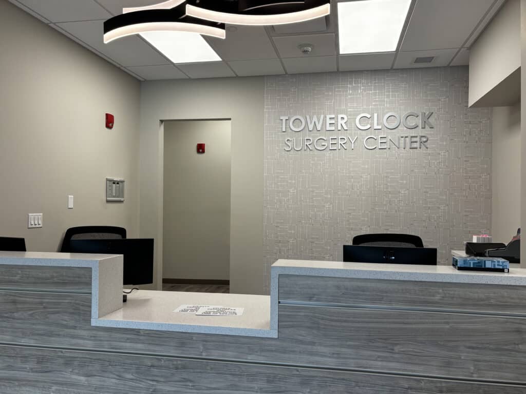 Appleton surgery center update - Tower Clock Eye Center